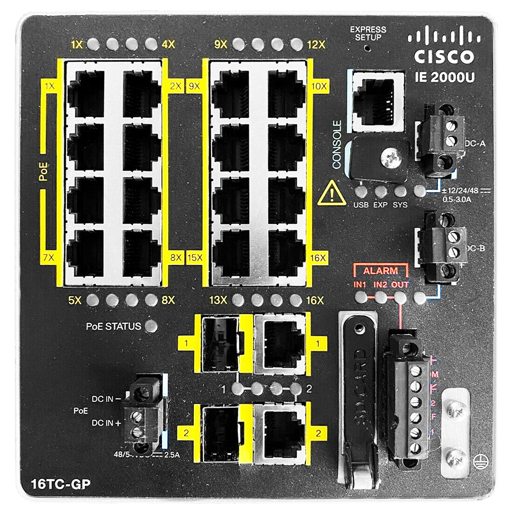 Switch Cisco IE-2000U-16TC-GP – MultiNetwork Brasil